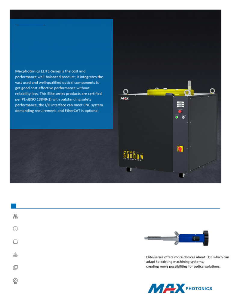 MFMC 40000W-50000W - Elite Multi Module CW Fiber Laser Brochure ...