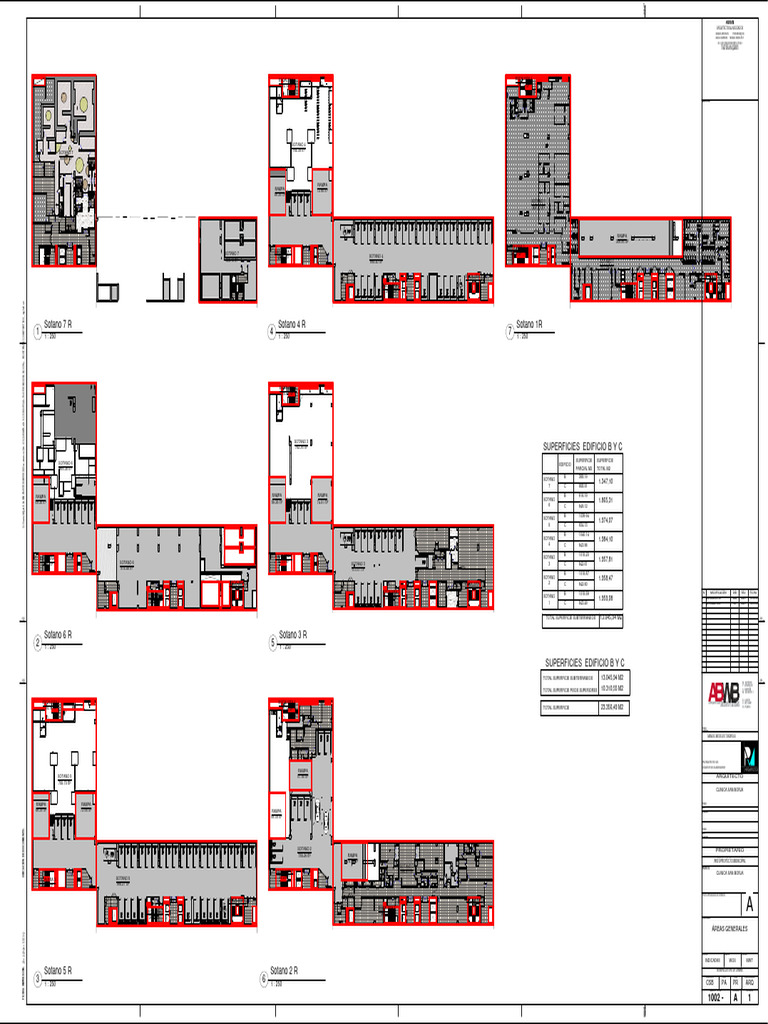 Csb-Pa-Pr-Arq-A-01 - 1002 - Superficies Generales | PDF