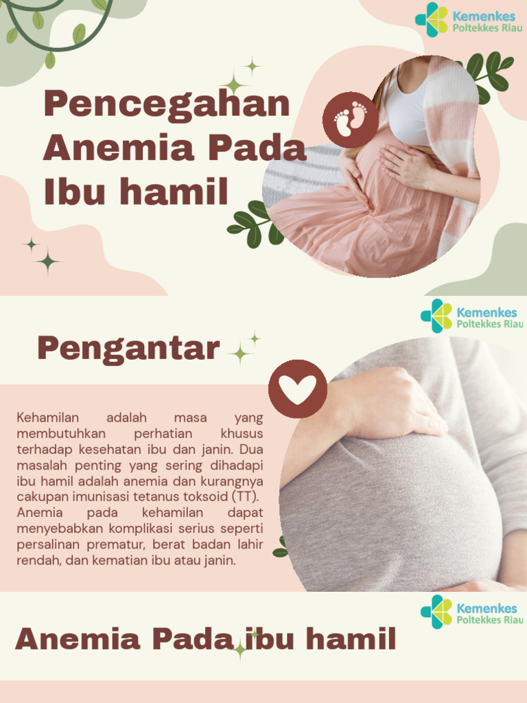 Komplikasi Anemia pada Ibu Hamil | PDF