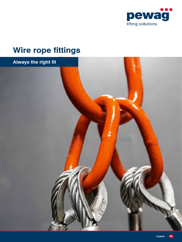 FO2500470 Wire Rope Fittings Folder EN 2025 - Screen | PDF | Rope ...