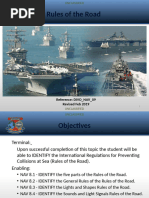 1972 COLREGS Reference Document | PDF | Traffic | Water Transport