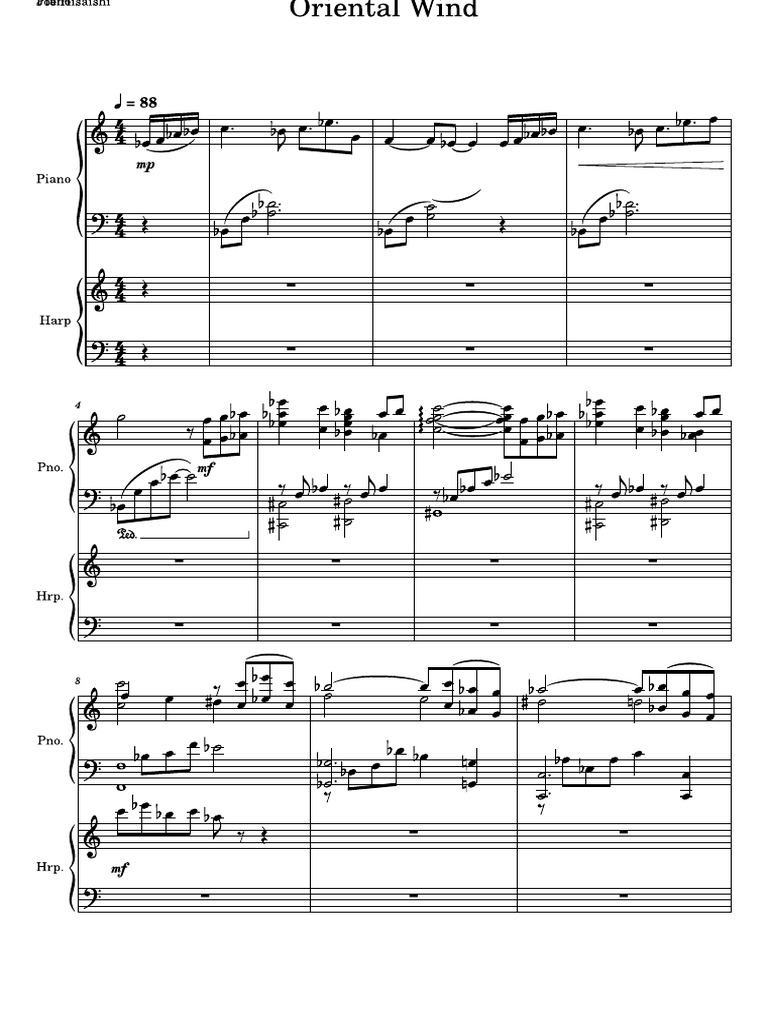Oriental Wind PF | PDF