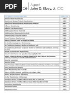 Vehicle Insurance Class Codes | PDF | Trailer (Vehicle) | Truck Driver