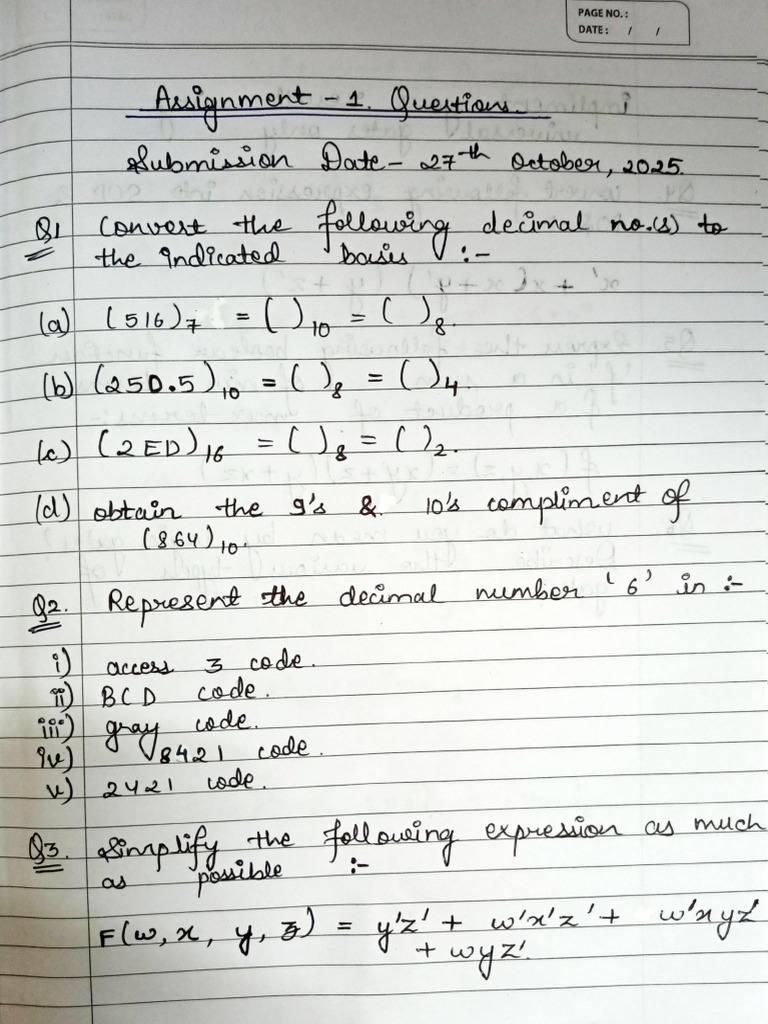 DCS Assignment Answers | PDF
