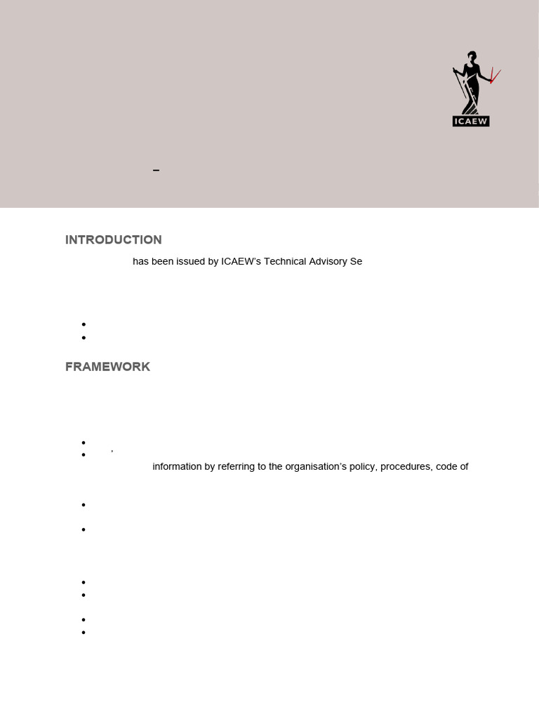 Ethical Problems Framework For Resolution Pdf Audit Policy