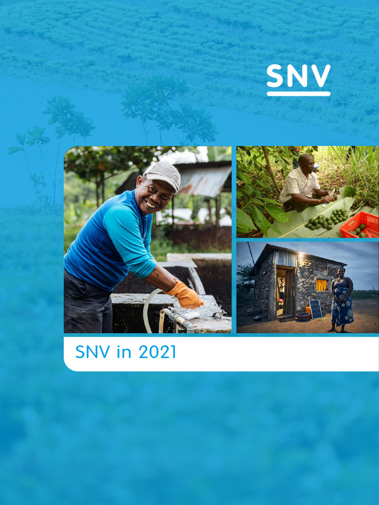 SNV 20annual 20report 202021 Without Annual Accounts | PDF | Wash