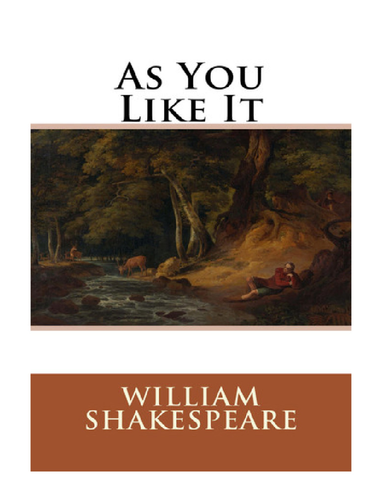 As You Like It | PDF | E Reader