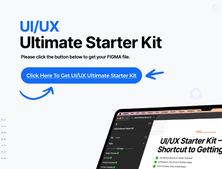 Ultimate UI - UX Design Starter Kit | PDF