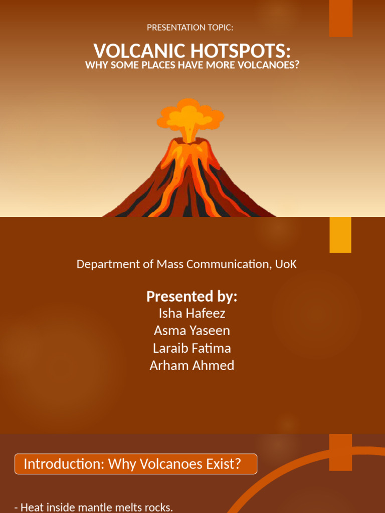2 - Volcanic Hotspots, Why Some Places Have More Volcanoes | PDF ...