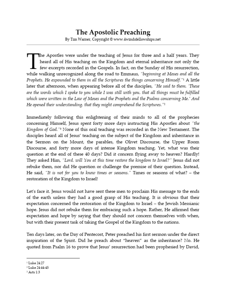 Apostles | PDF | Jesus | Abraham