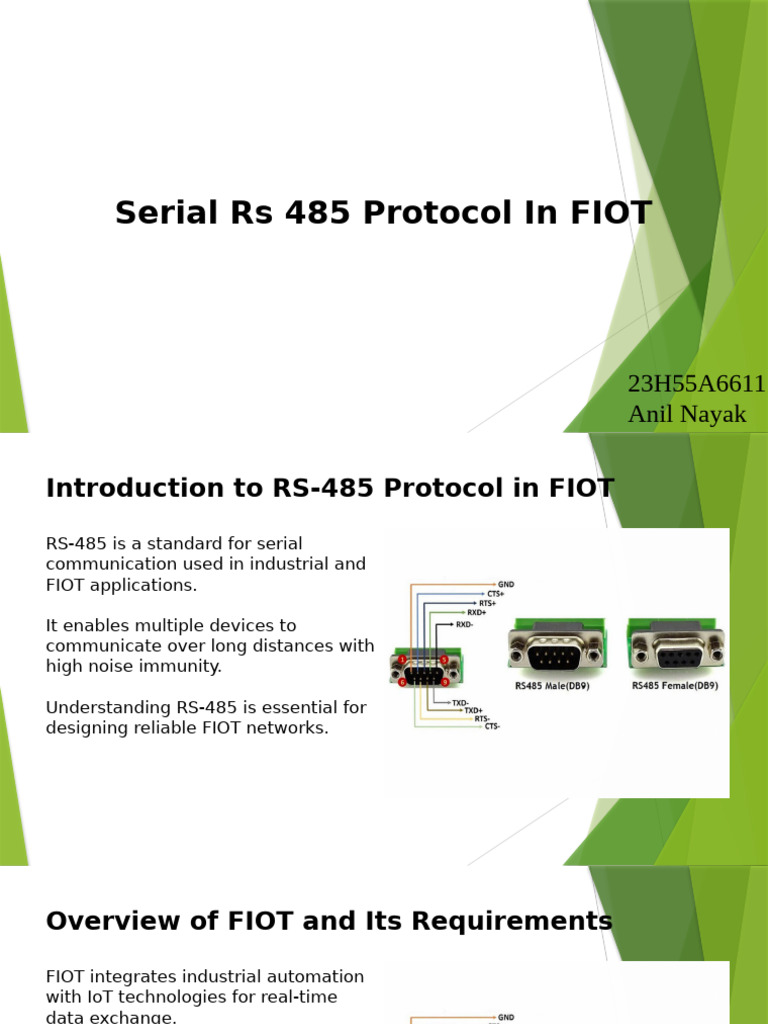 Serial Rs 485 Protocol in FIOT | PDF