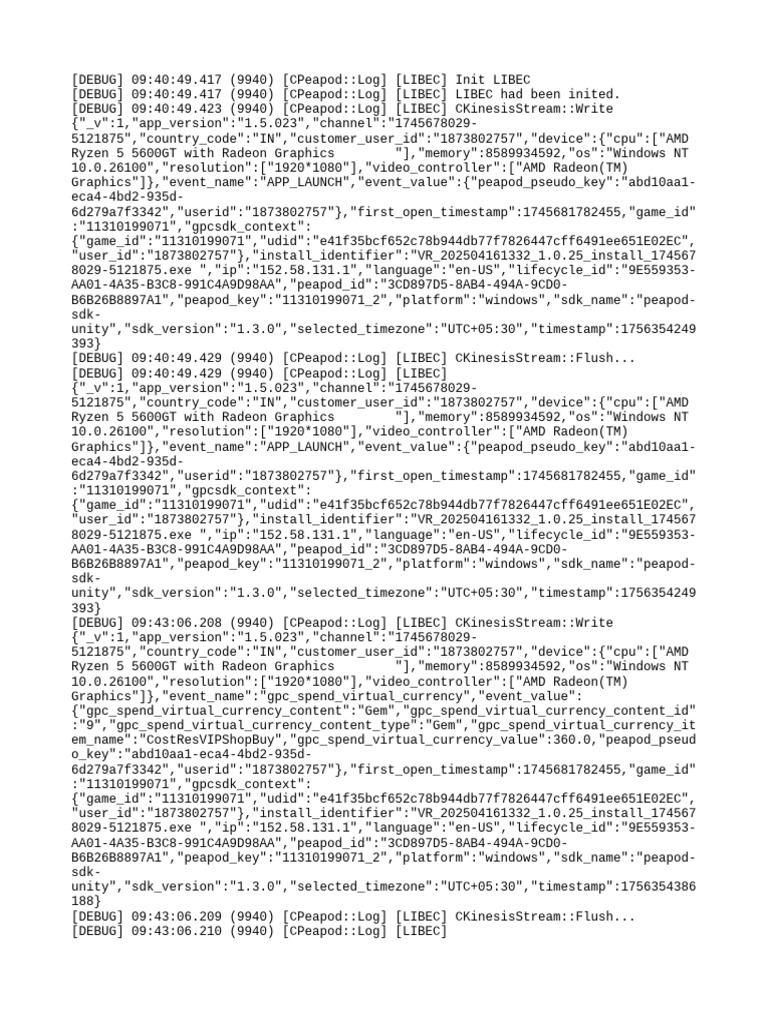 PPDSDK Windows Trace | PDF | Computer Engineering | Computing