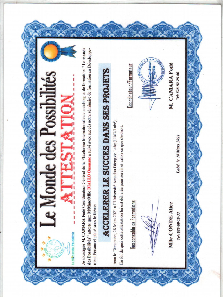 Attestation | PDF