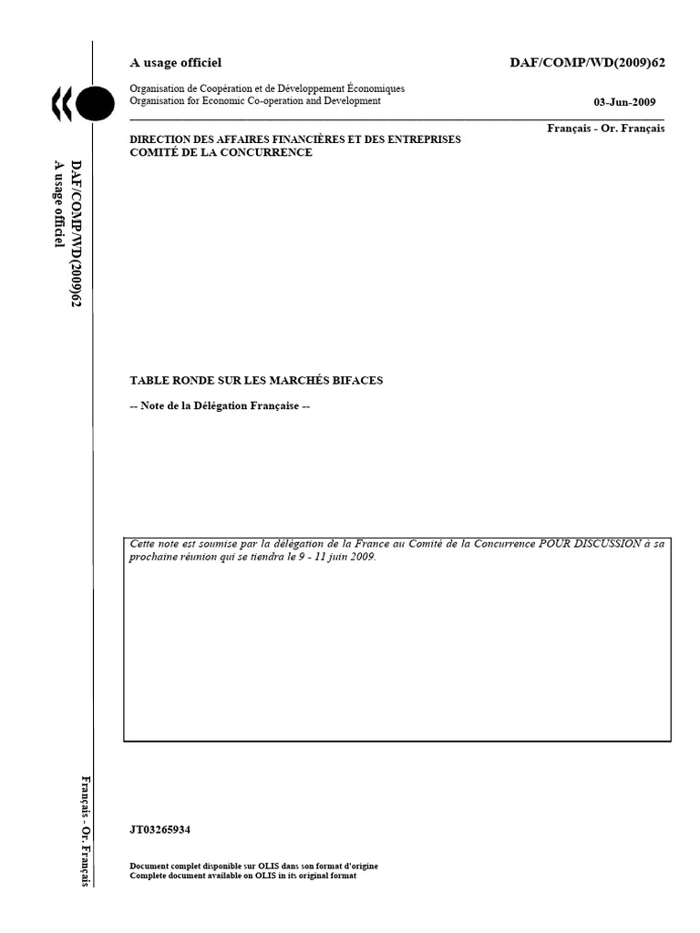 Concurrence sur les marchés bifaces | PDF | Publicité | Monopole
