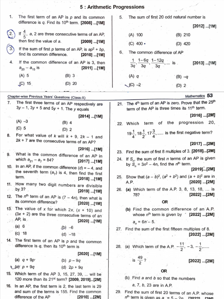 A. P. (Pyq's) | PDF