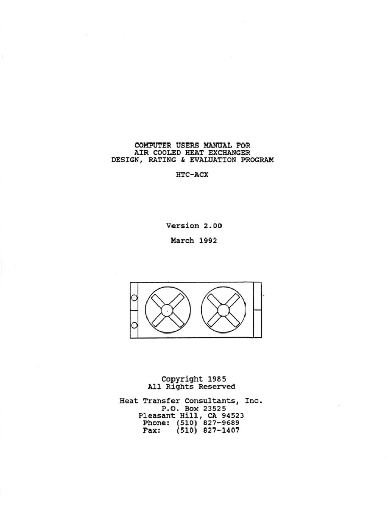 HTC-ACX Users Manual | PDF