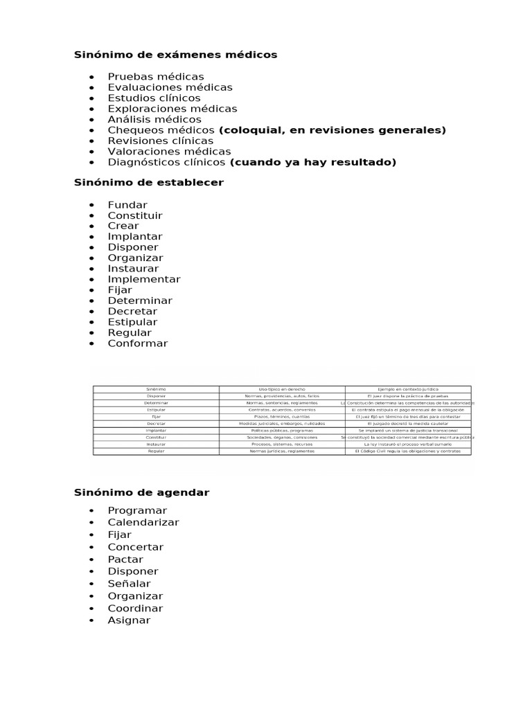 Sinonimos y Conectores | PDF