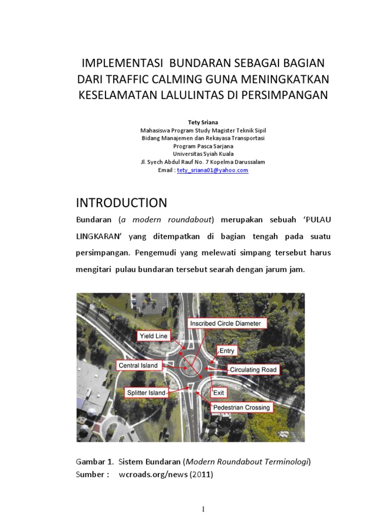Bundaran Safety | PDF