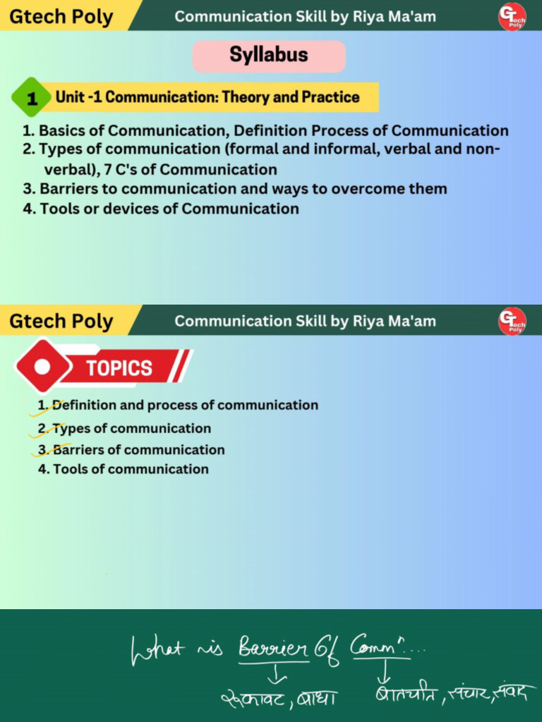 Communication Lec 3 | PDF