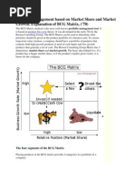 BCG Matrix KFC | PDF | Market (Economics) | Economies