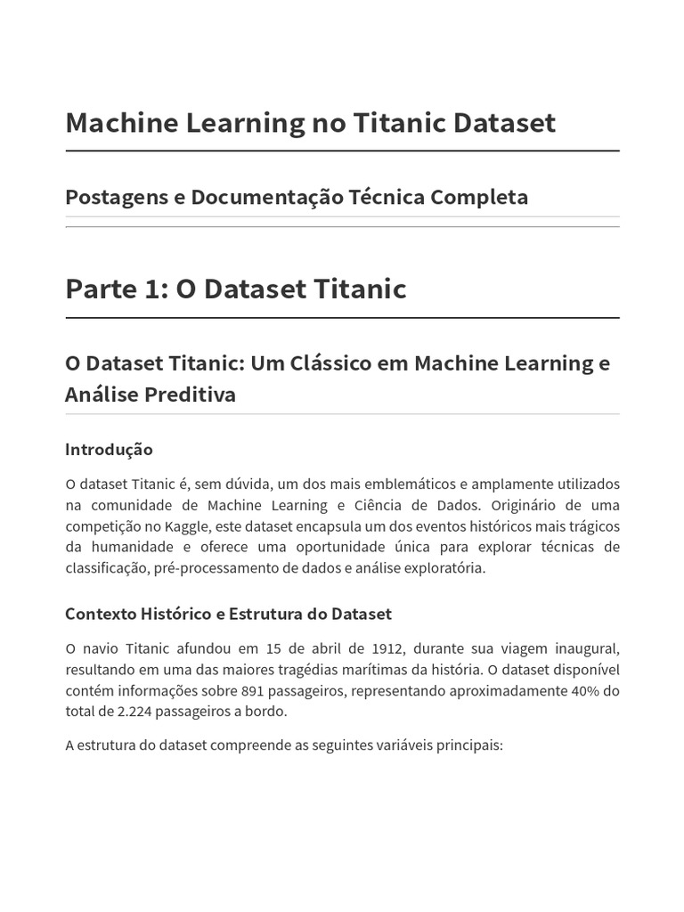 Machine Learning Tictanic Dataset Scikit-Learn Tensorflow | PDF ...