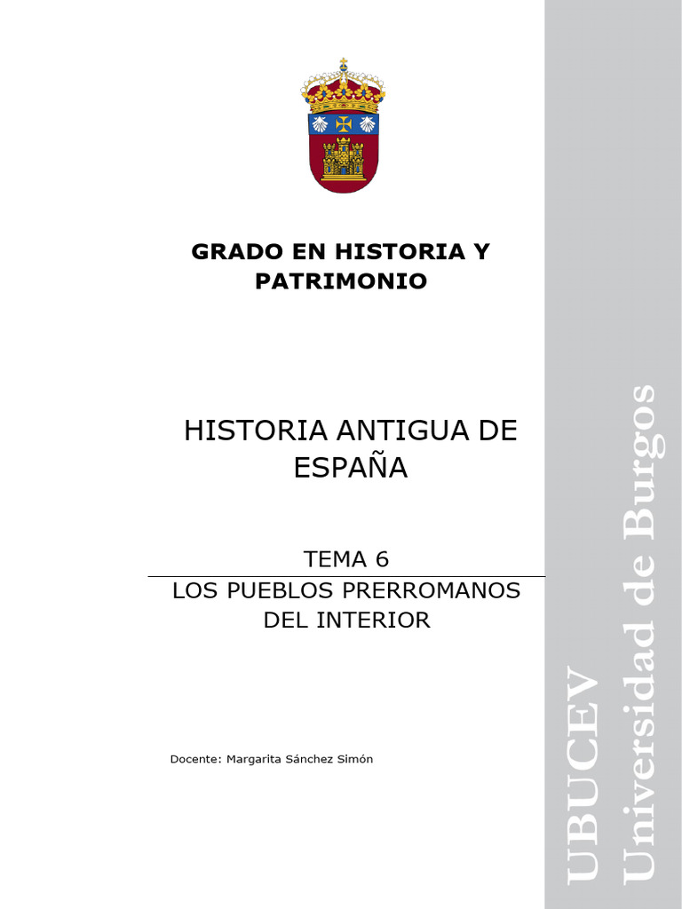 Pueblos Prerromanos en España | PDF | Celtas | Edad de Hierro