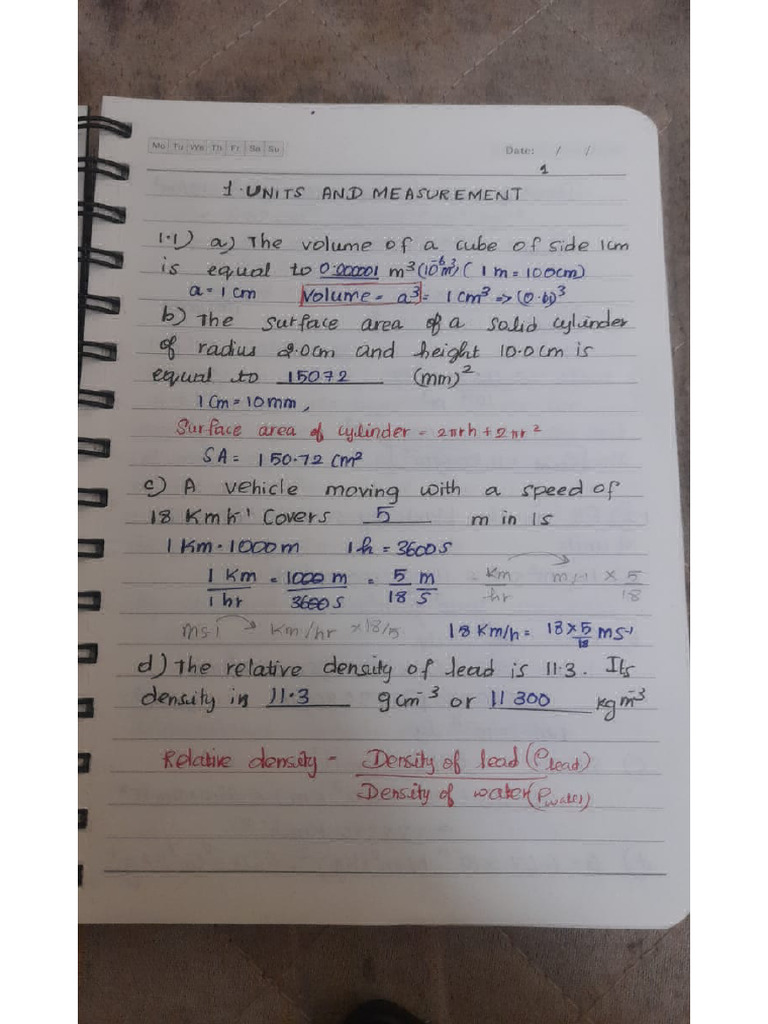 Physics Numericals | PDF