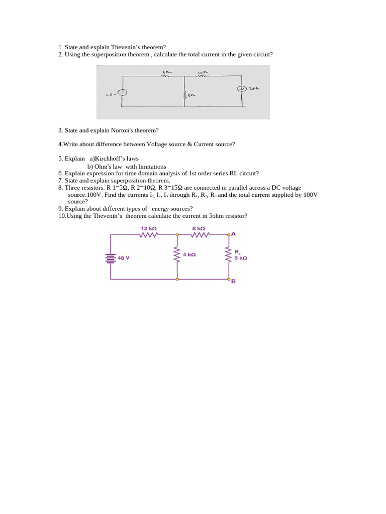 Bee Important Questions | PDF