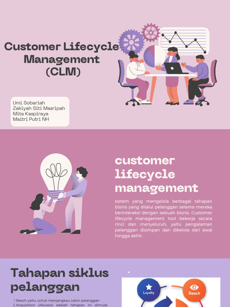 PPT Customer Lifecycle Management | PDF