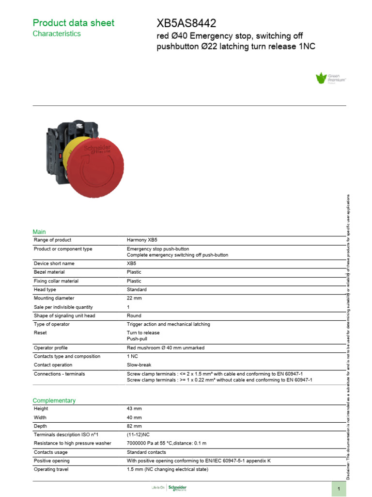 Sqd-Xb5as8442 Data Sheet | PDF | Fuse (Electrical) | Manufactured Goods