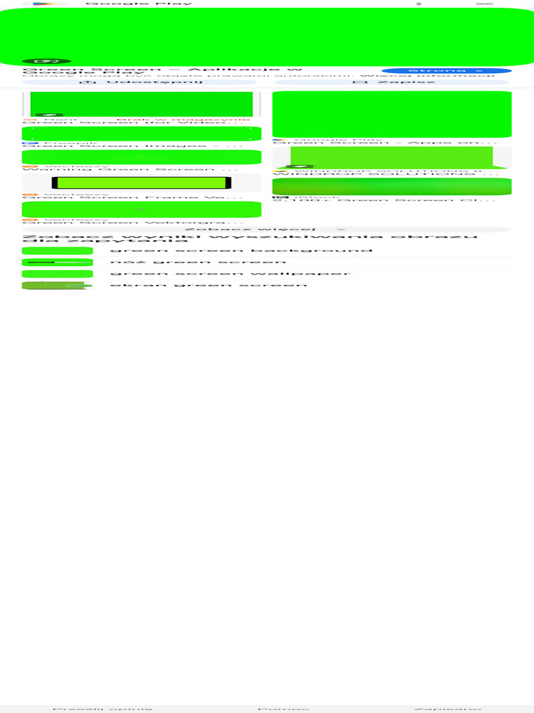Green Screen - Szukaj W Google | PDF