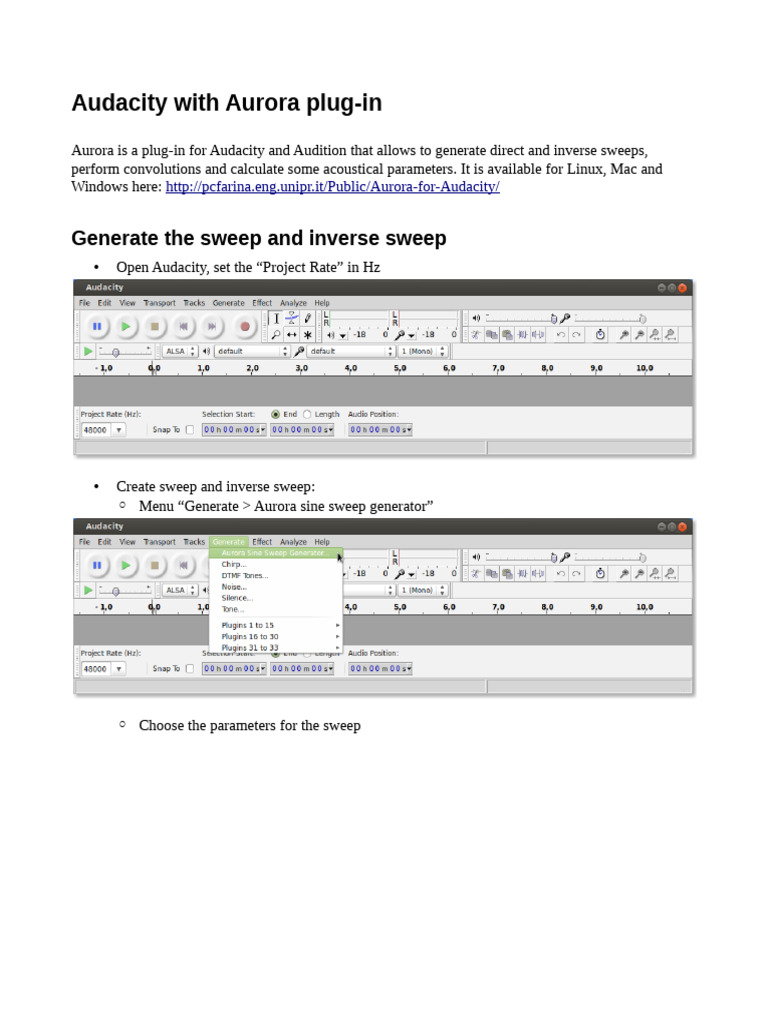 Aurora Audacity | PDF