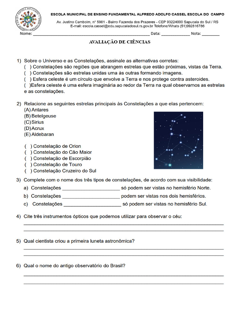 Trabalhos 5º Ano.docx | PDF | Imagem
