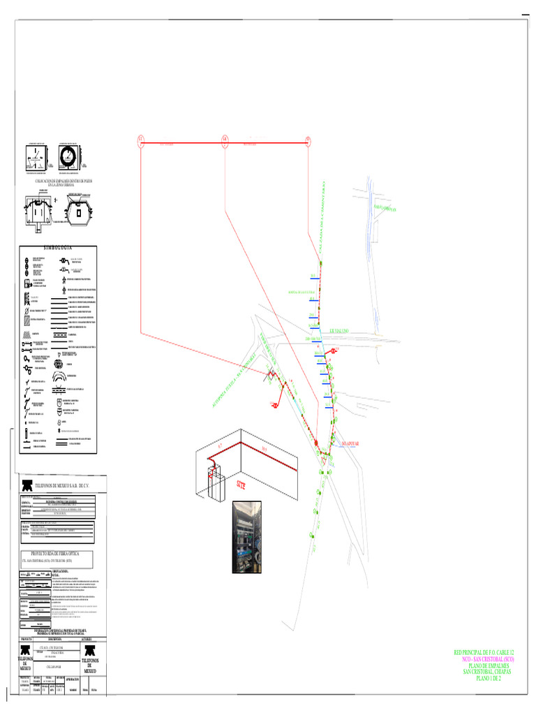 Sco Cable 12 Cfe Telecom Cb2-2405-0954b Proy C | PDF | Fibra óptica ...