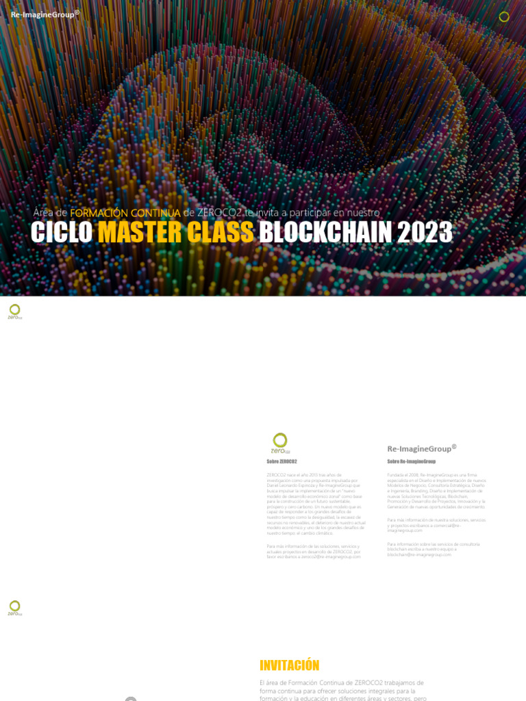 Blockchain Masterclass Matricula 23 | PDF | Bancos | Diseño