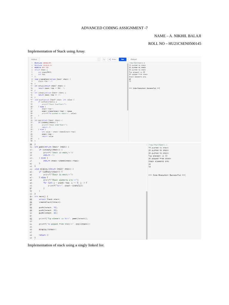 Advanced Coding | PDF