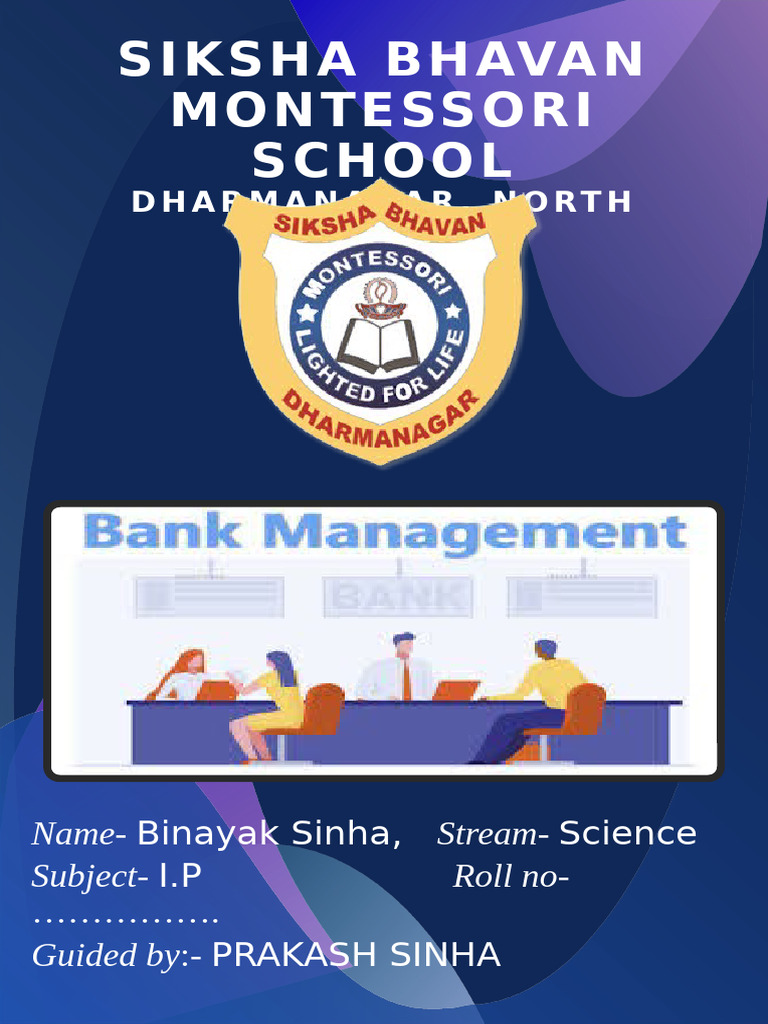 Bank Management System Final | PDF | Python (Programming Language) | My Sql