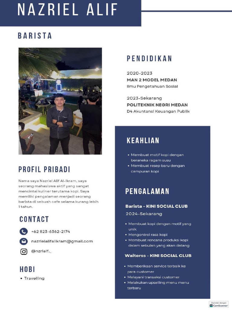 CV - Nazriel Alif Al Ikram | PDF