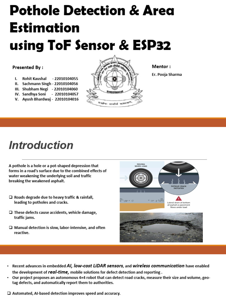 Pothole Detection October | PDF | Image Segmentation | Lidar