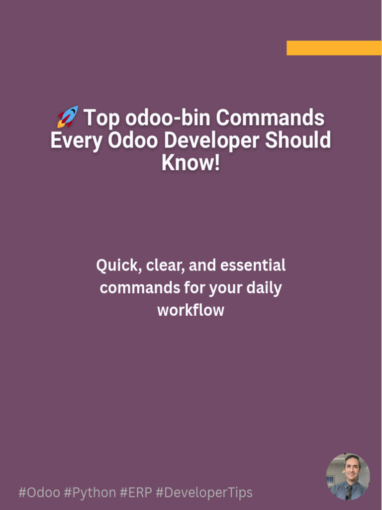 Odoo Bin Commands | PDF