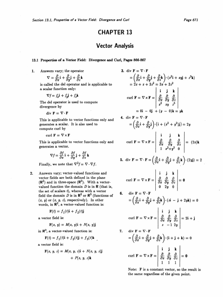 Chapter 13 of Calculus - 240421 - 125501 | PDF