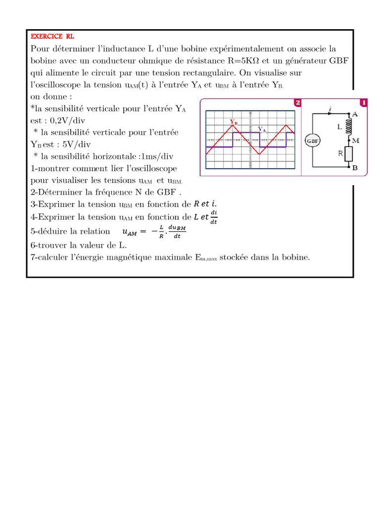 Exercice RL | PDF
