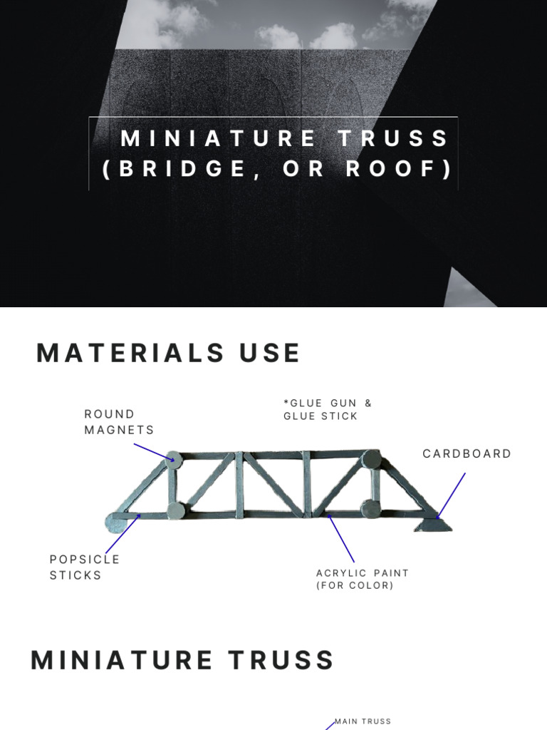 Miniature Truss Malonzo | PDF