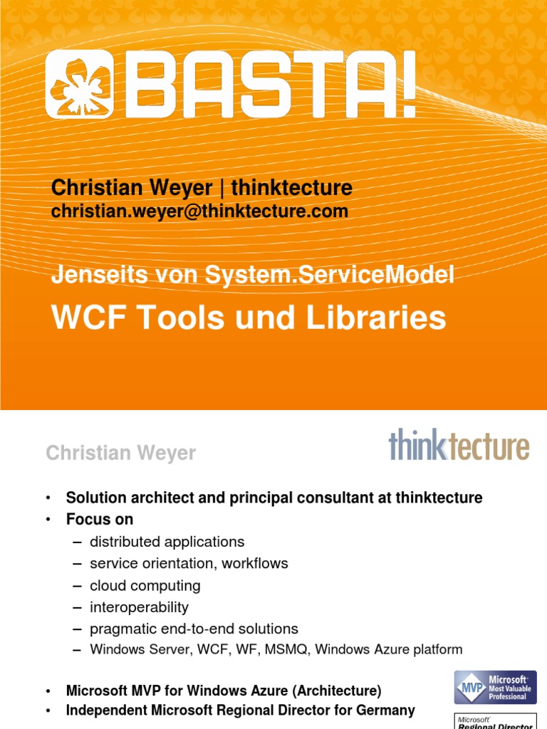 WCF Tools and Libraries Print | PDF | Windows Communication Foundation ...