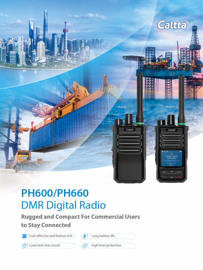 ZTE CALTTA - PH660 DMR Digital Radio | PDF | Frequency Modulation ...