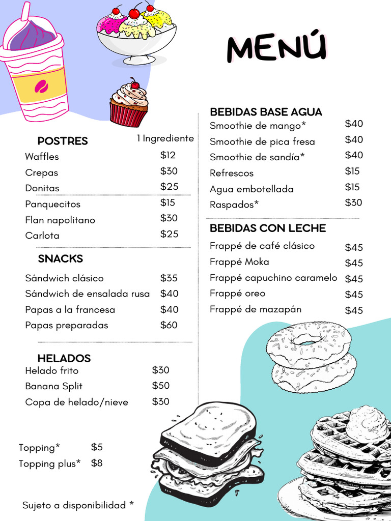 Menu Abis | PDF