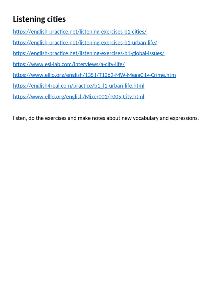Listening Cities ONLINE | PDF
