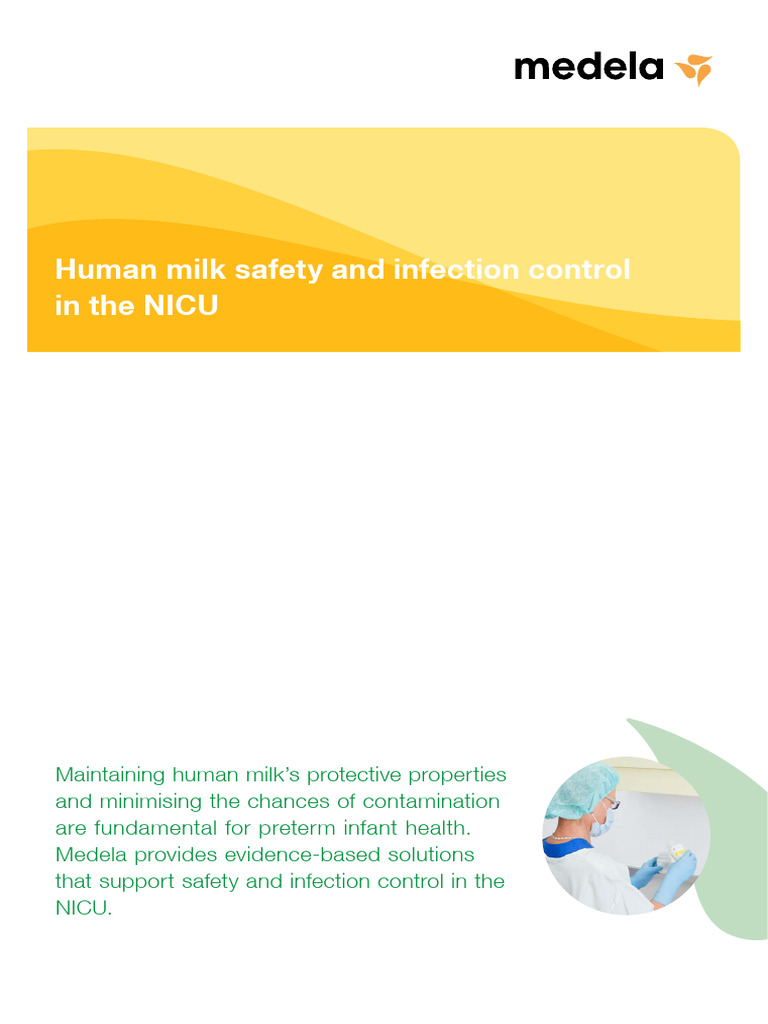 Nicu Safety Infection Brochure | PDF | Breast Milk | Breastfeeding