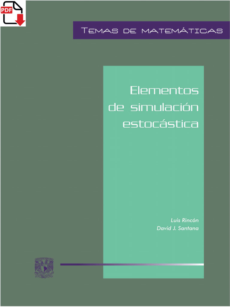 Introducción a la Simulación Estocástica | PDF | Media | Aleatoriedad
