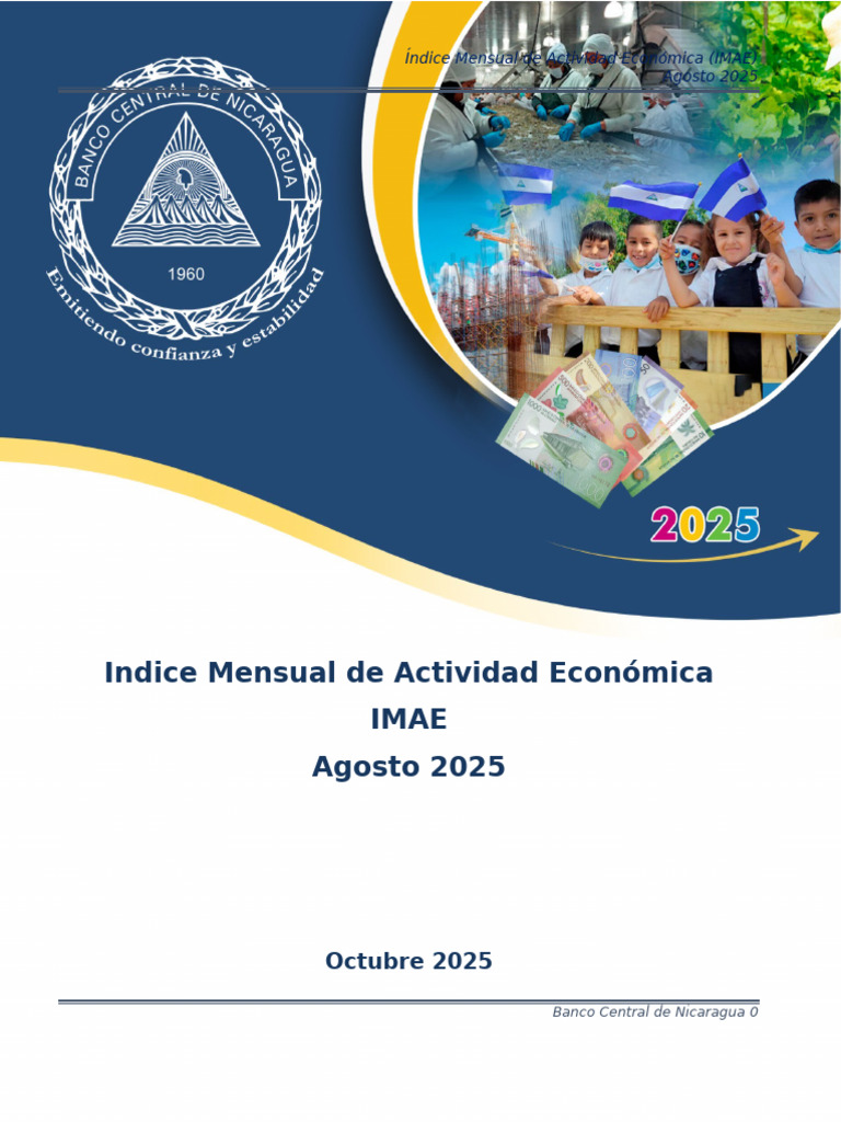Informe de Resultados Del IMAE de Agosto 2025 | PDF | Agricultura ...
